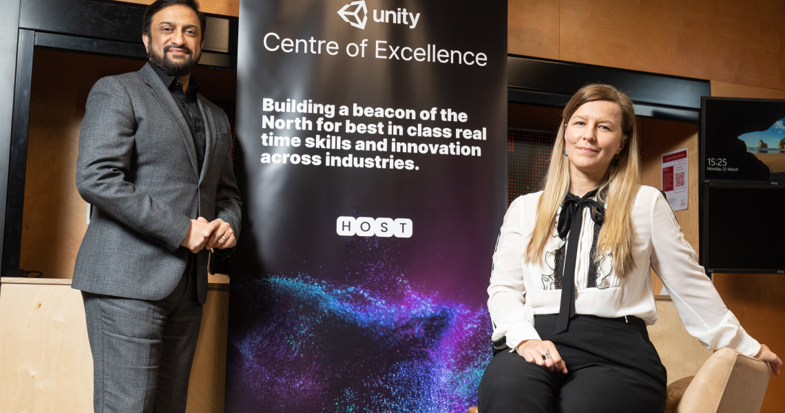 HOST announces partnership with Unity to launch the UK’s first-ever Centre of Excellence at ...