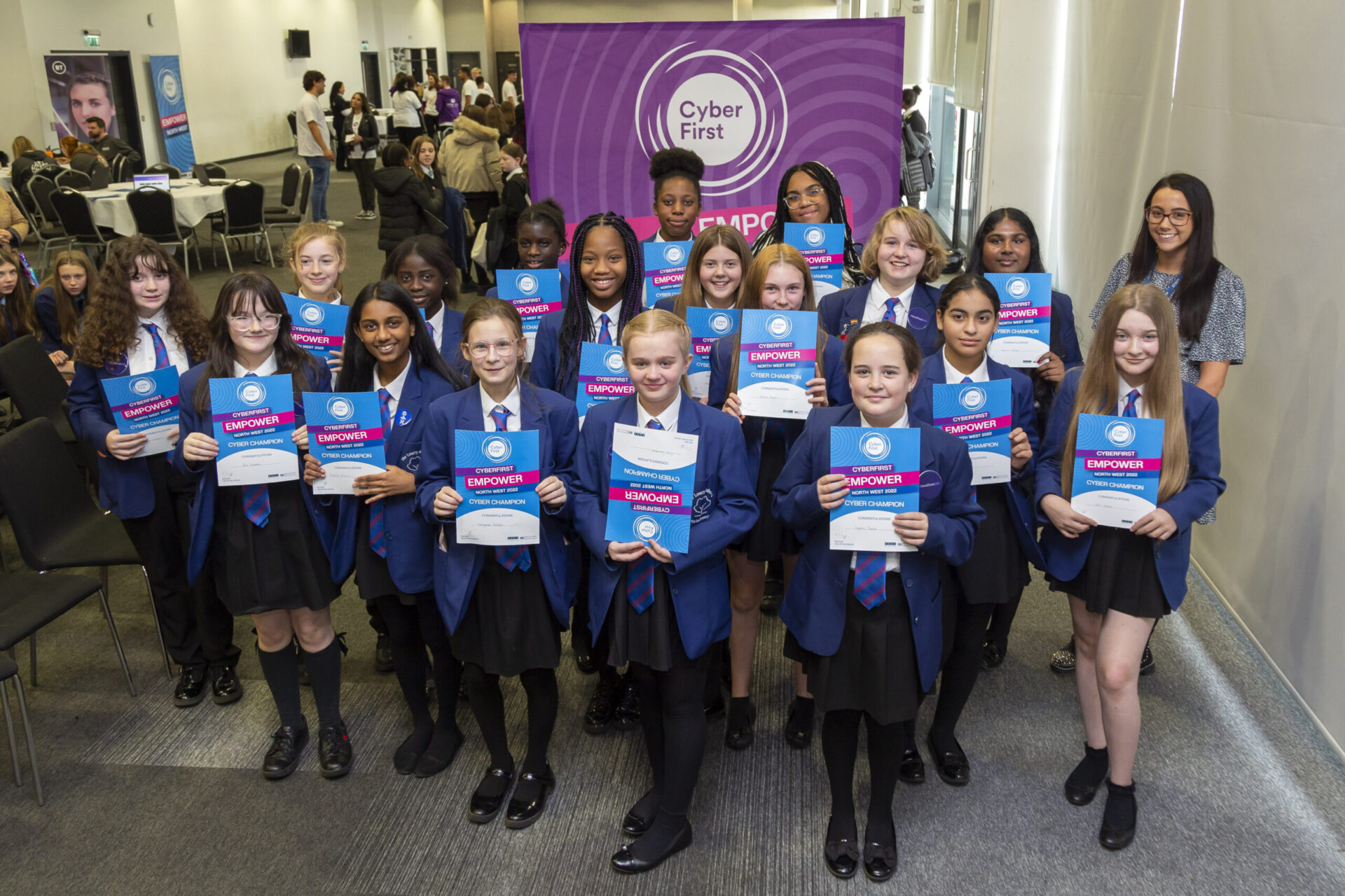 Over 700 schoolgirls from across the North West gather to get inspired by cyber careers | IN4.0 ...